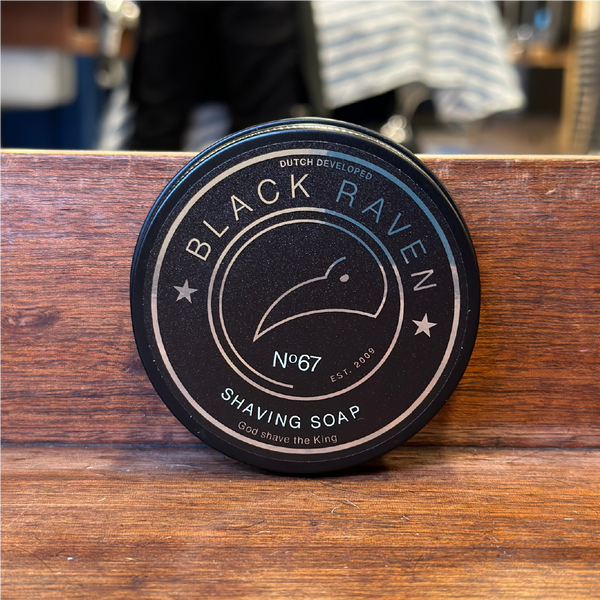 Shaving Soap No.67 - Black Raven - 100ml - De Barberwebshop